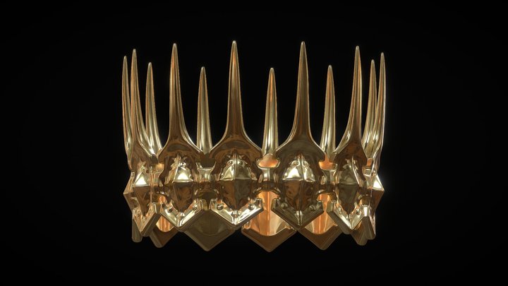 Crown 3D models - Sketchfab