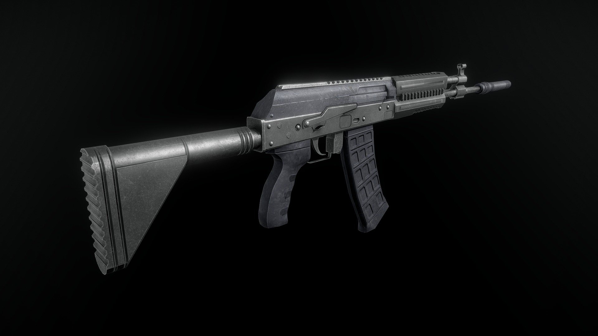 AK-12 Inspired Rifle - Buy Royalty Free 3D model by haykal12321 ...