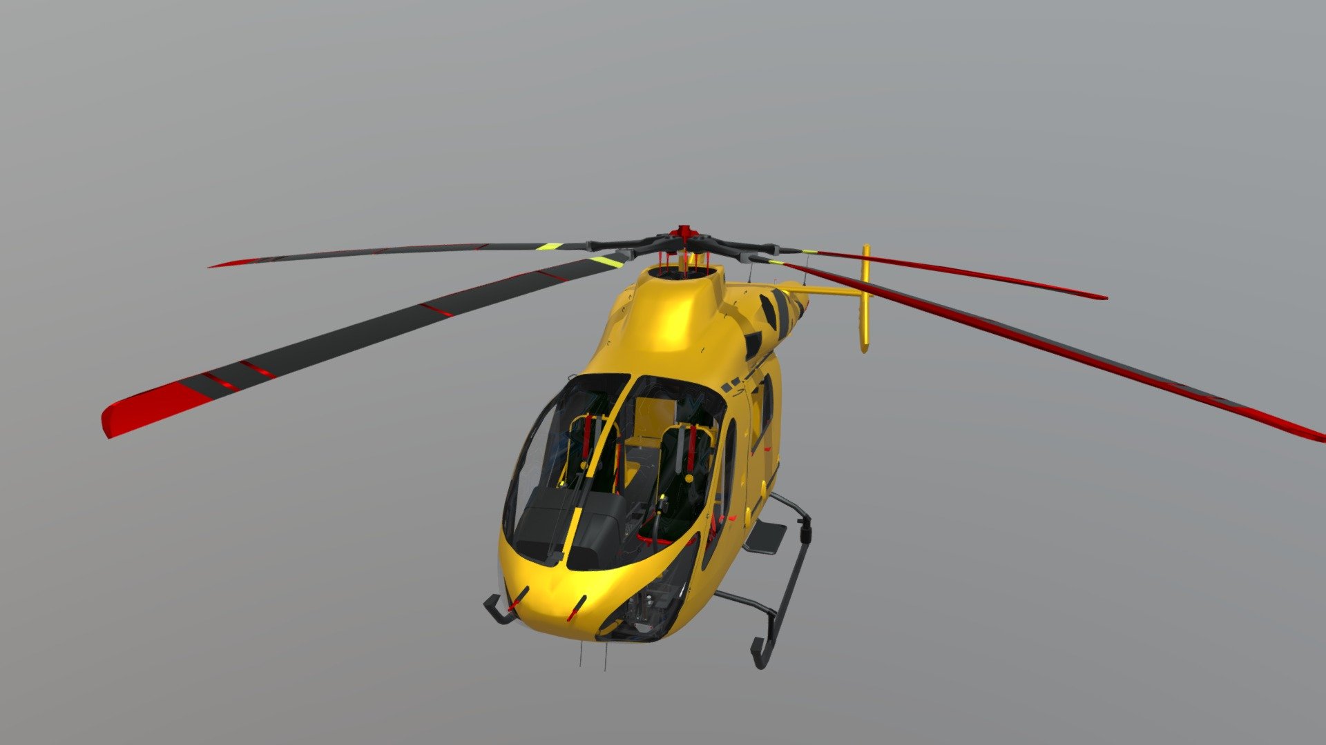 Helicopter Gold for the metaverse - 3D model by KOLYAN TREND (@kolyan ...