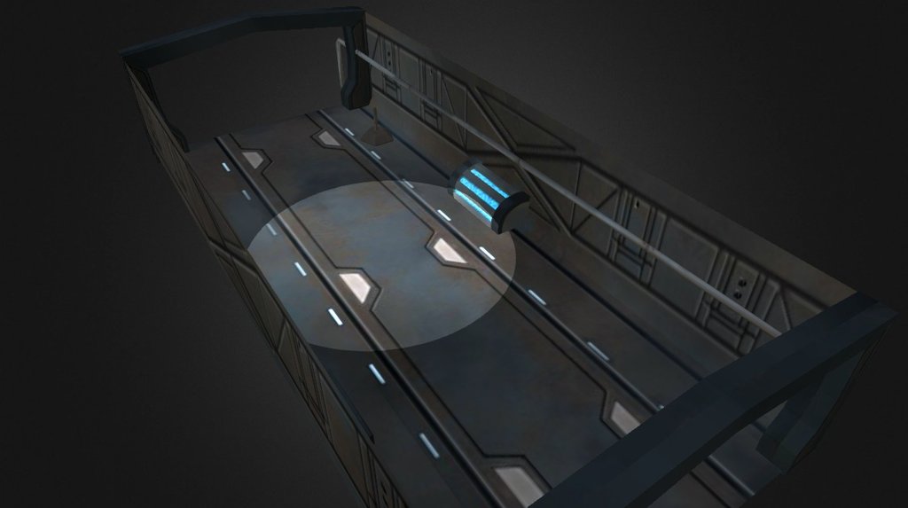 Hallway Modular - 3D model by anthwolf (@anthmurphy) [4867ea3] - Sketchfab