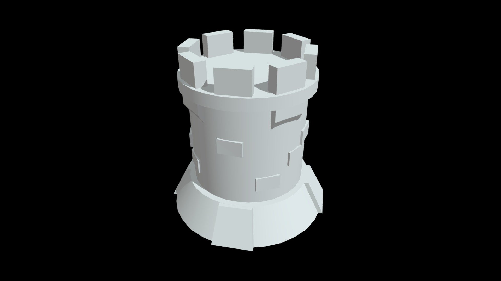 EJERCICIO TORRE MEDIEVAL - Download Free 3D model by ERION ARTWORK (@erion-artwork) [48689e2 ...