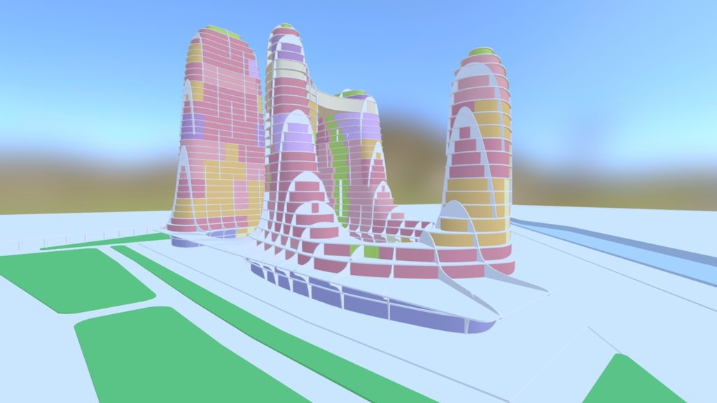 GAD - RESIDENTIAL - DIAGRAM - 3D model by muratsokun [4868a5b] - Sketchfab
