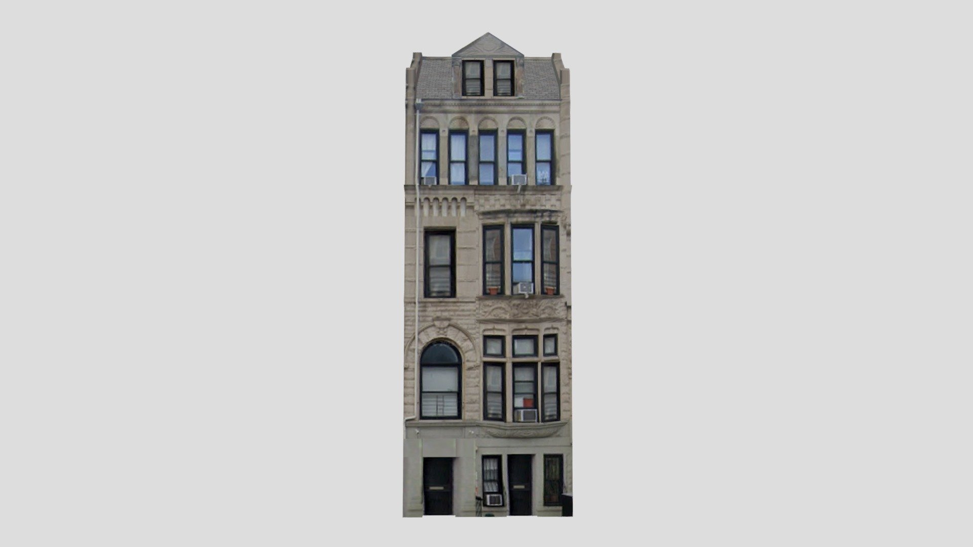 Mid poly nyc building - 3D model by f90 [4868bf3] - Sketchfab