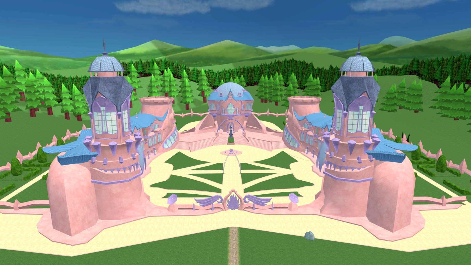 ALFEA (COURTYARD) - 3D model by Cameron Carson Official (@CameronCarson ...