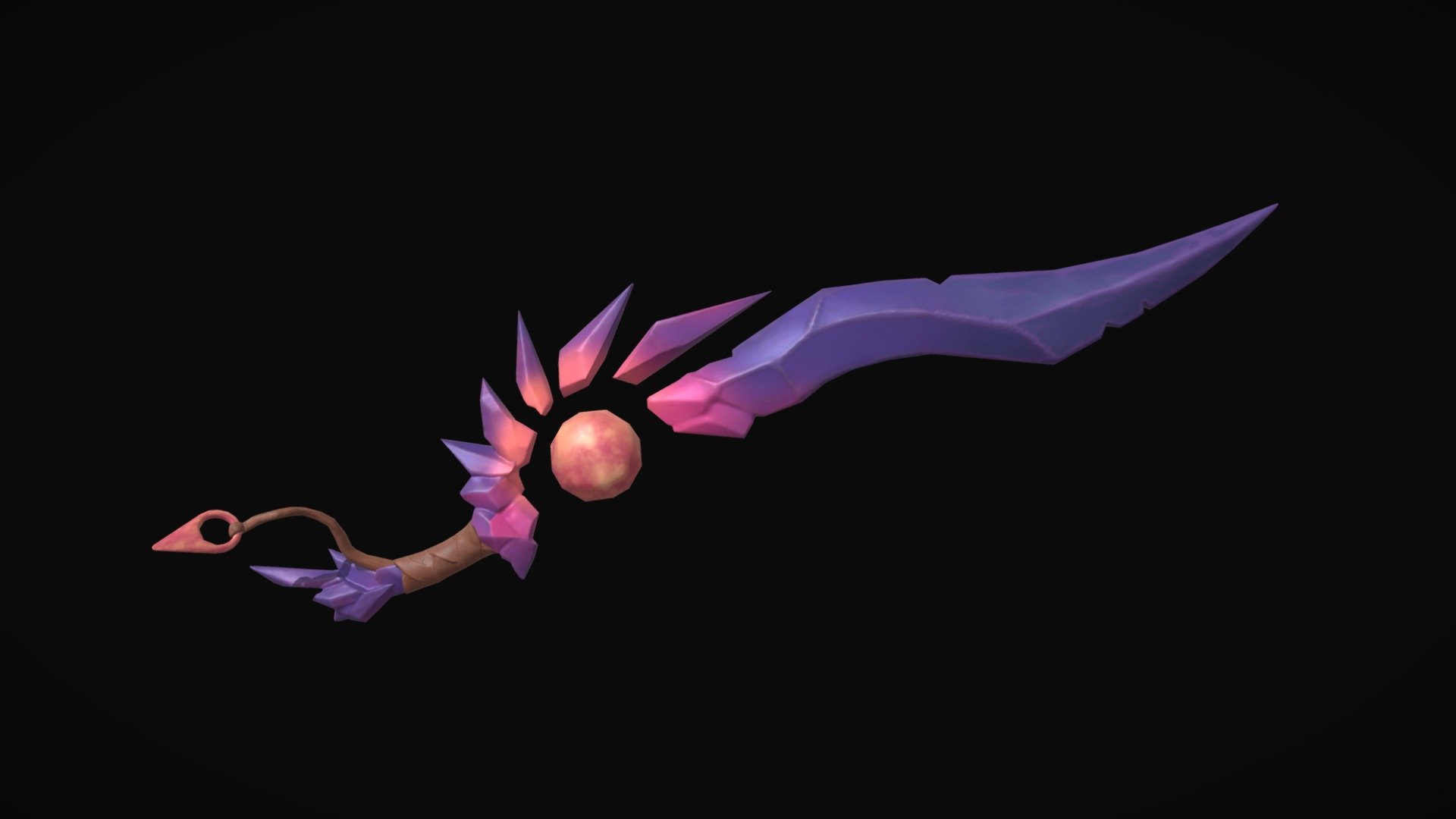 Tears of void (Stylized sword) - Download Free 3D model by Noerkon ...