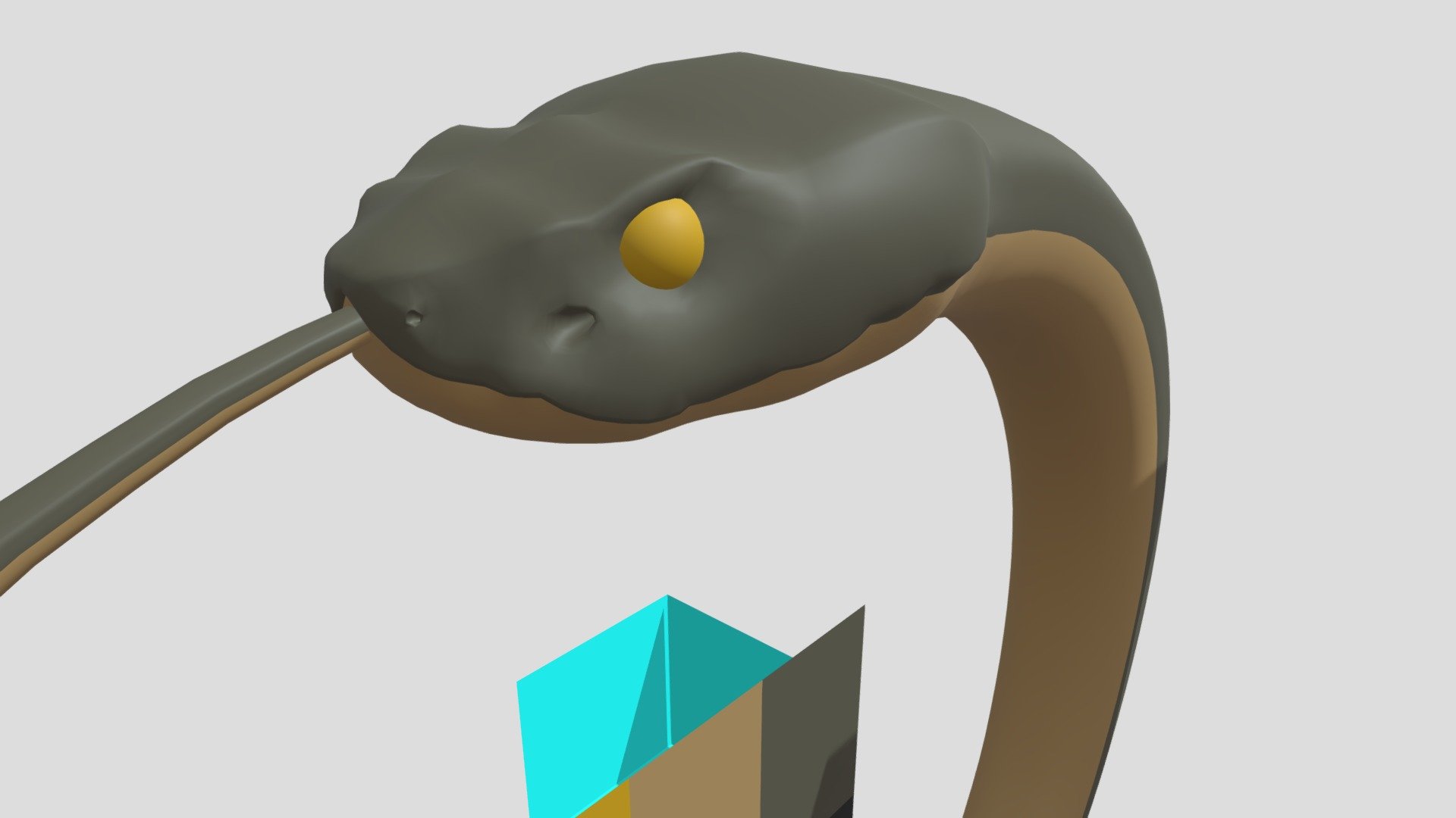 Viper Head Nose Ring - Download Free 3D model by yojne.spitteler ...