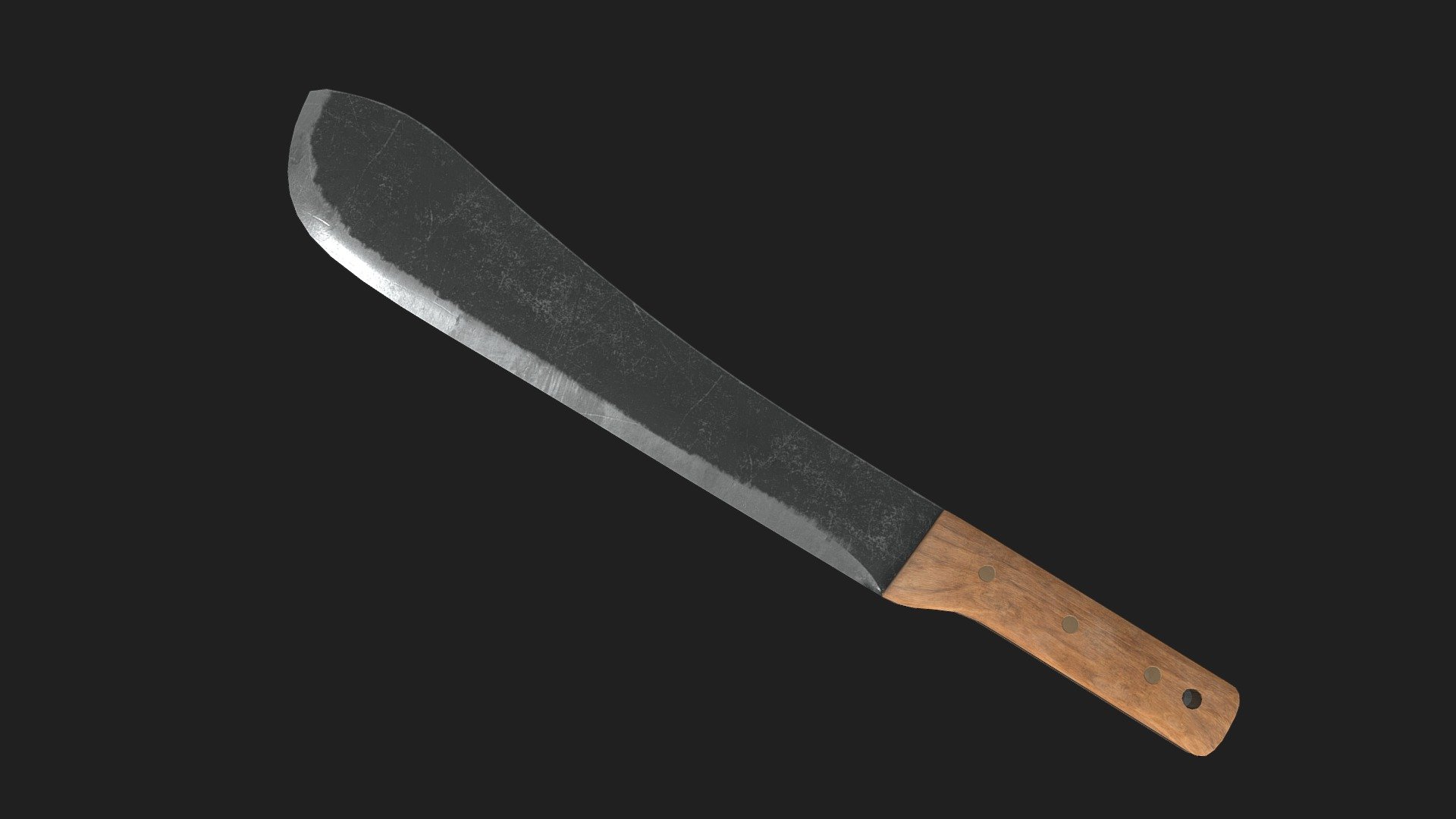 Machete - 3D model by NiccoCantina [486d175] - Sketchfab