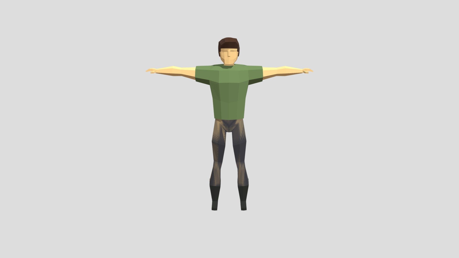 Low-Poly Human - Download Free 3D model by Dogukann [486ea42] - Sketchfab
