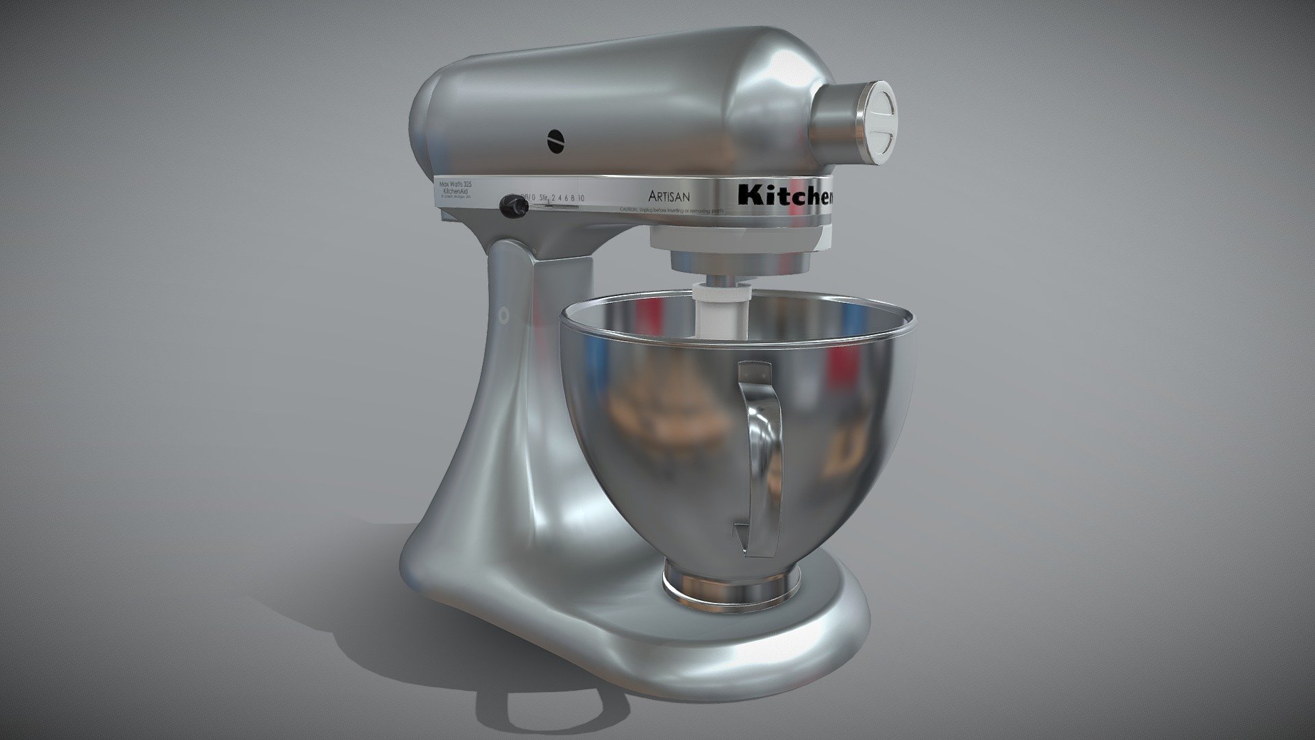 KitchenAid Mixer - Buy Royalty Free 3D model by dcbittorf [486facc ...