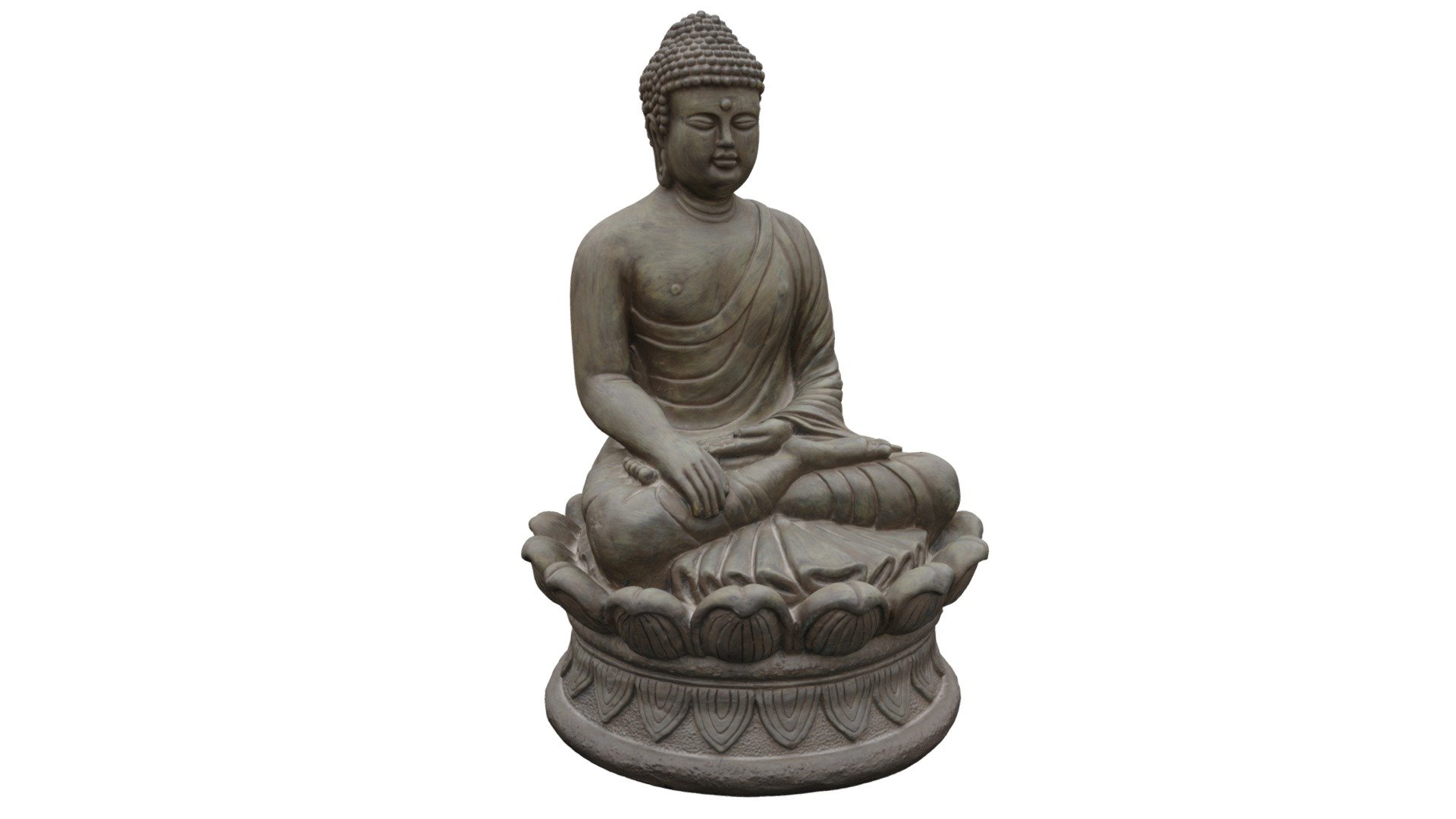 Earth Touching Buddha - Buy Royalty Free 3D model by POP417 [4870b51 ...
