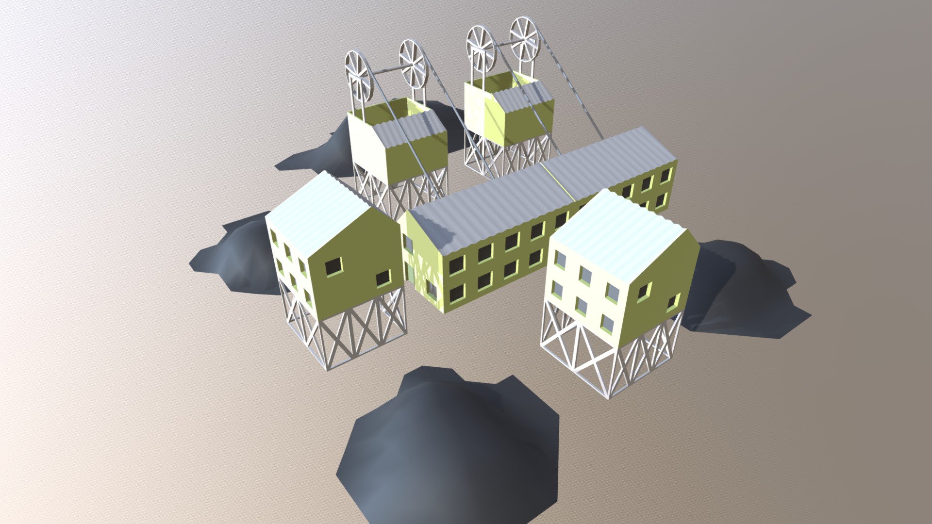 Coal Mine - 3D model by alexdawn [4871ced] - Sketchfab