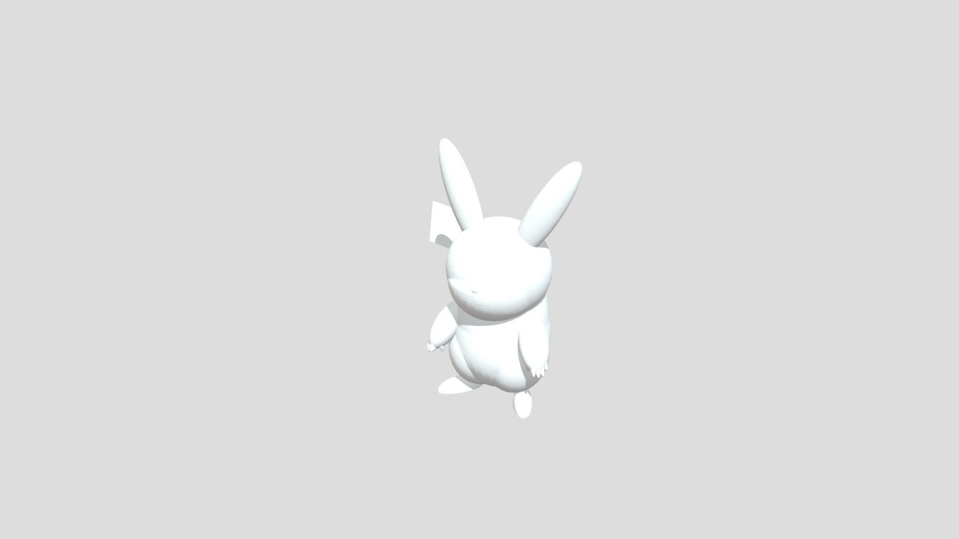 pikachu (1) - 3D model by sm20.aboada [48721a9] - Sketchfab