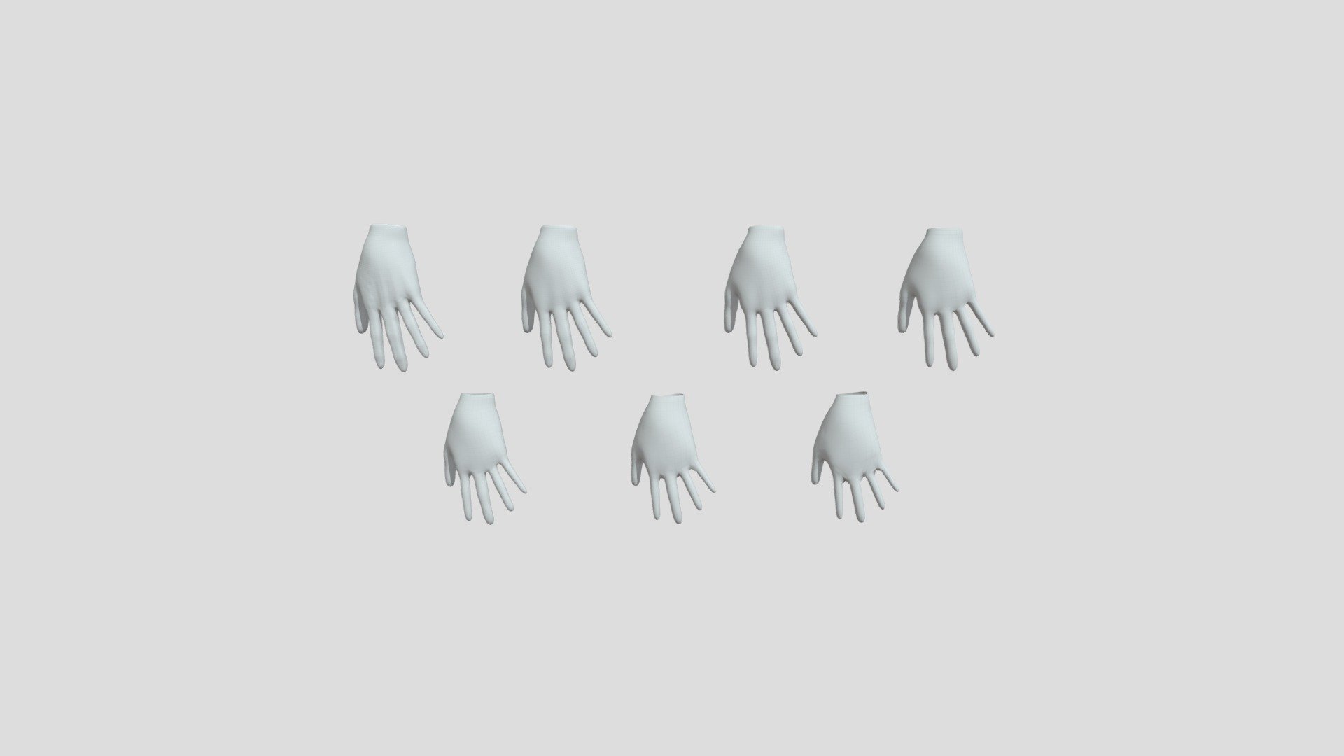 Hands Variations - Buy Royalty Free 3D model by AngelCrahan [4872815 ...