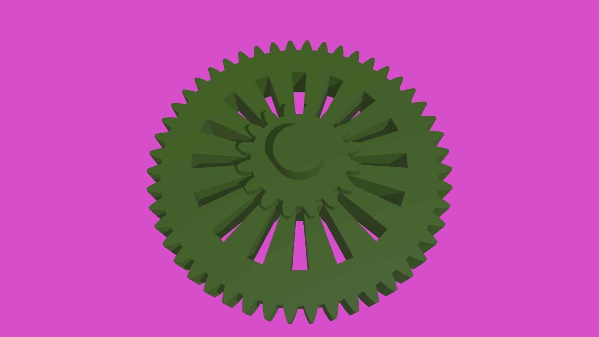 Wheel with gear tread profile - copy - 3D model by fasteng [48729bf ...