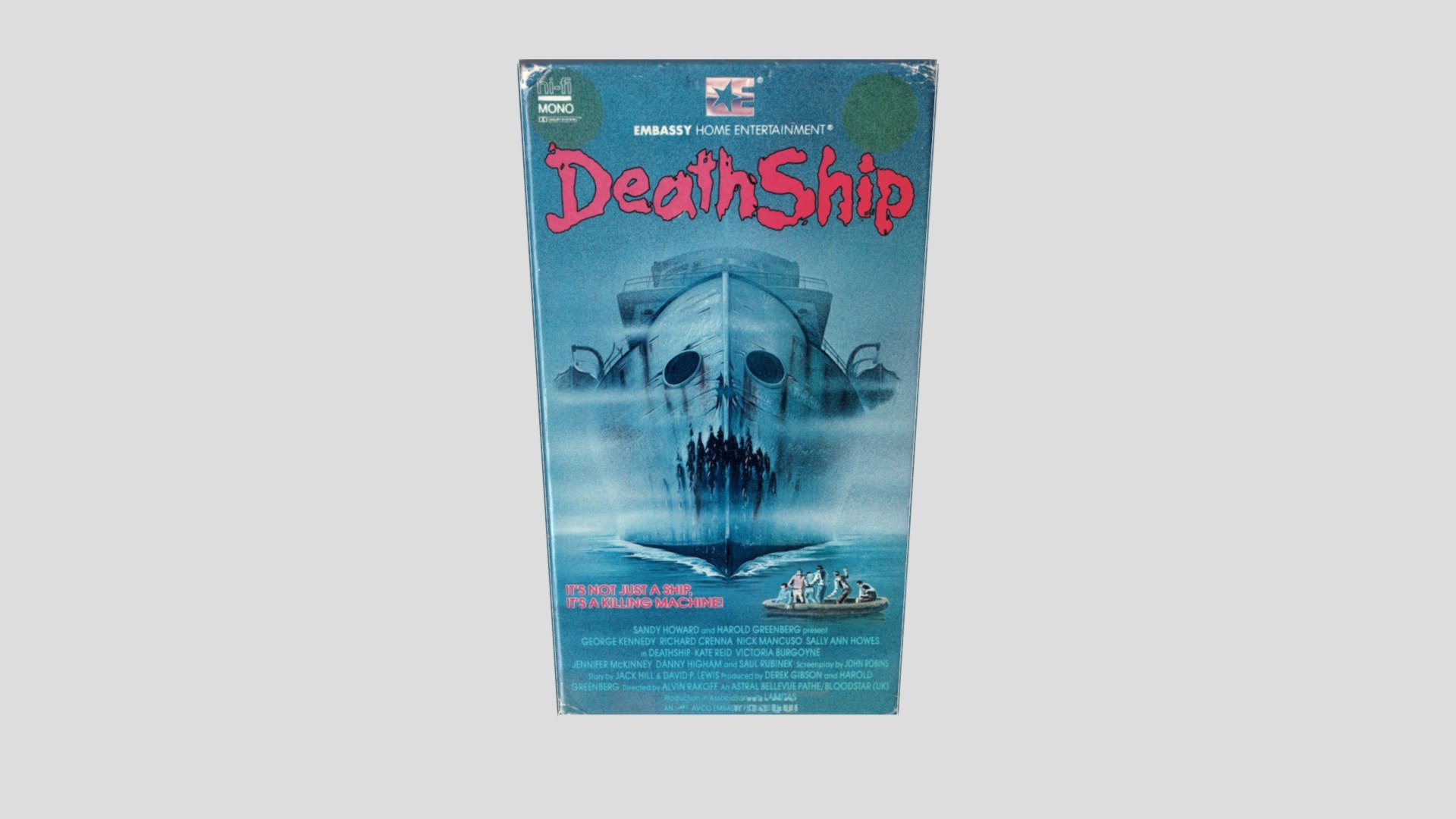 Death Ship VHS Box - 3D model by 3D_Geek [4873603] - Sketchfab