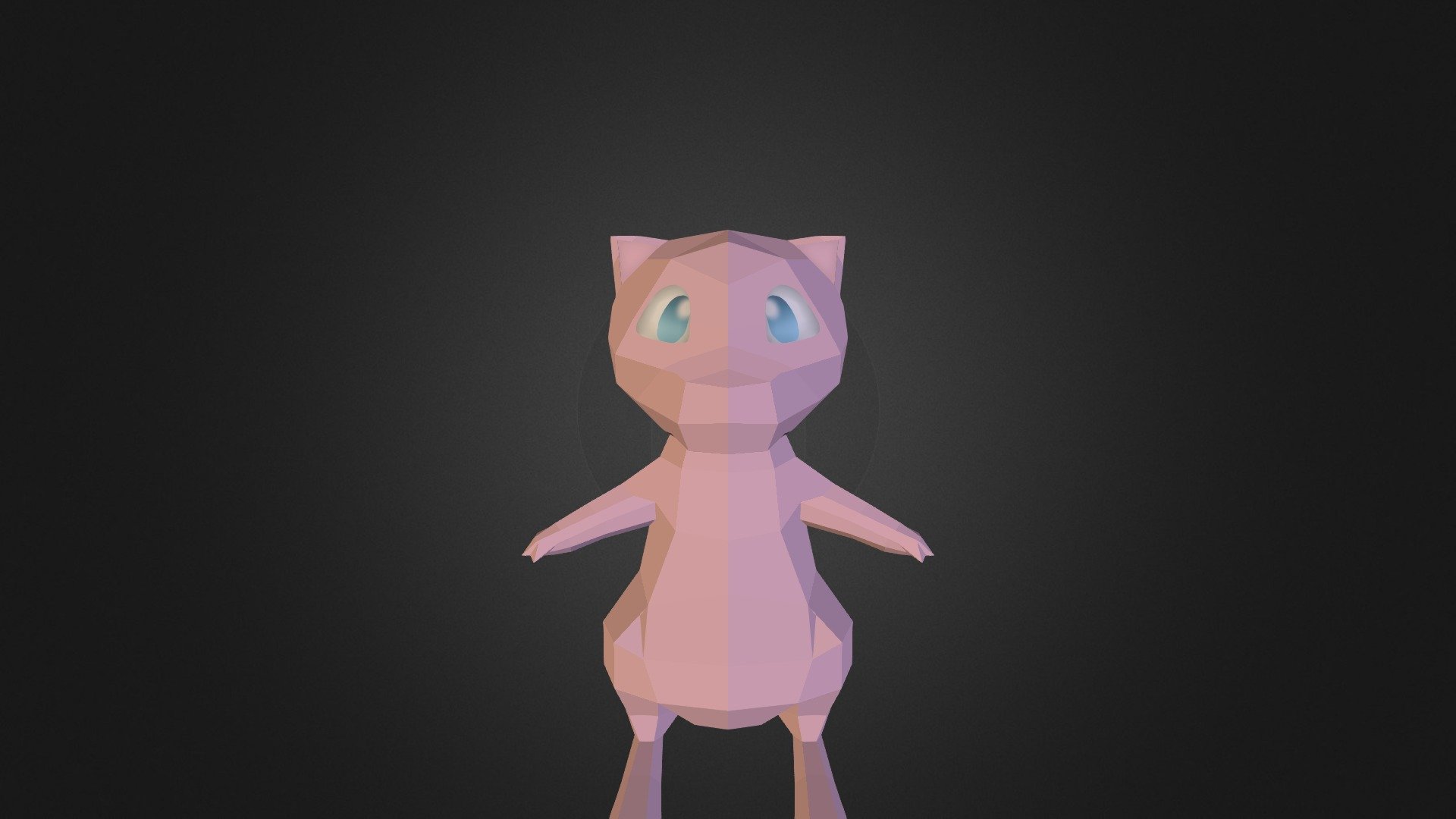 Mew - 3D model by Austin O'Marah (@thebootyedition) [4874ad3] - Sketchfab