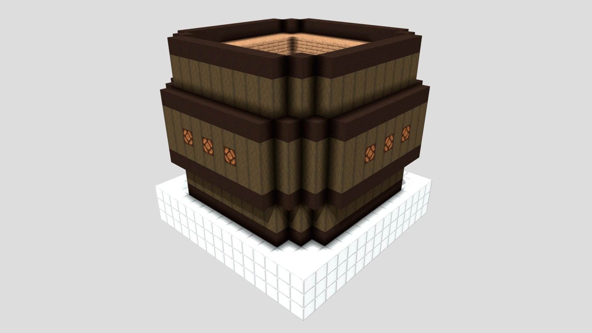 kurohige-kiki-ippatsu - 3D model by minecraft-c-memo [4875452] - Sketchfab