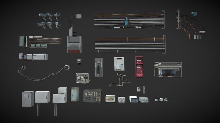 Electric 3D models - Sketchfab