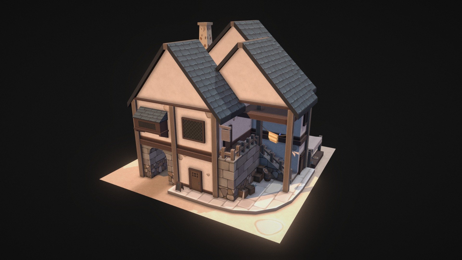 Weapon Shop - Download Free 3D model by Amy (@uouoamy) [48778fe ...