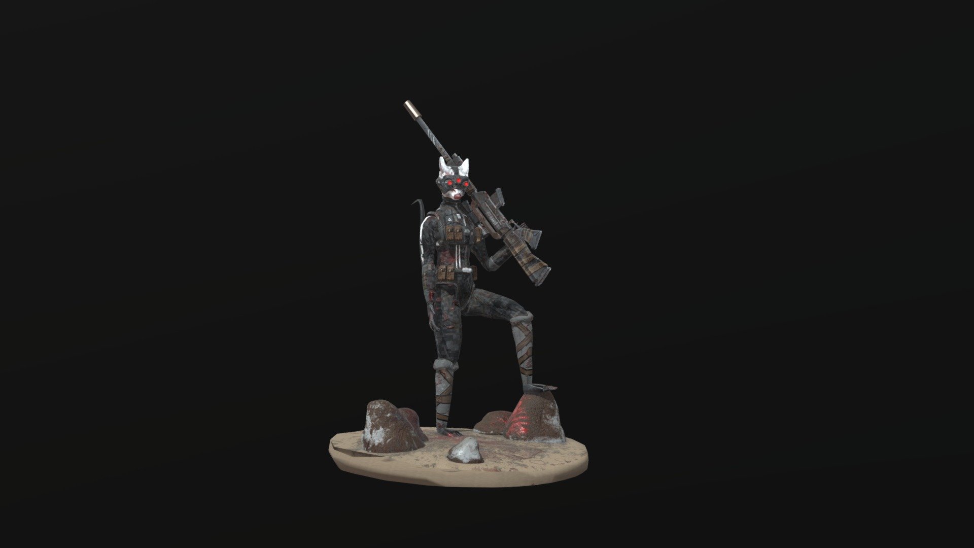 GHOST - 3D model by AngelKhew [4878818] - Sketchfab