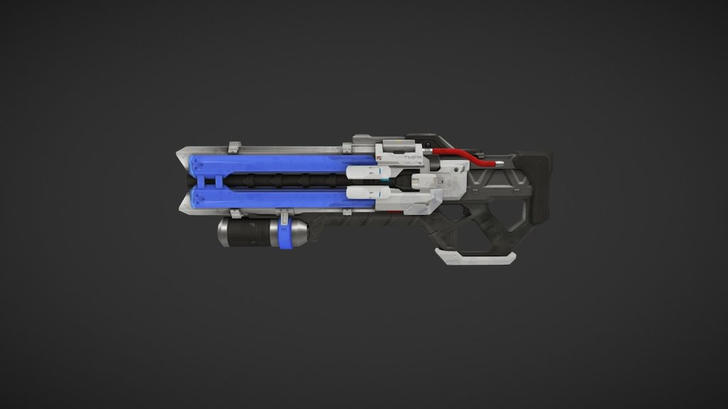 Heavy Pulse Rifle - 3D model by Bhavik [487983d] - Sketchfab