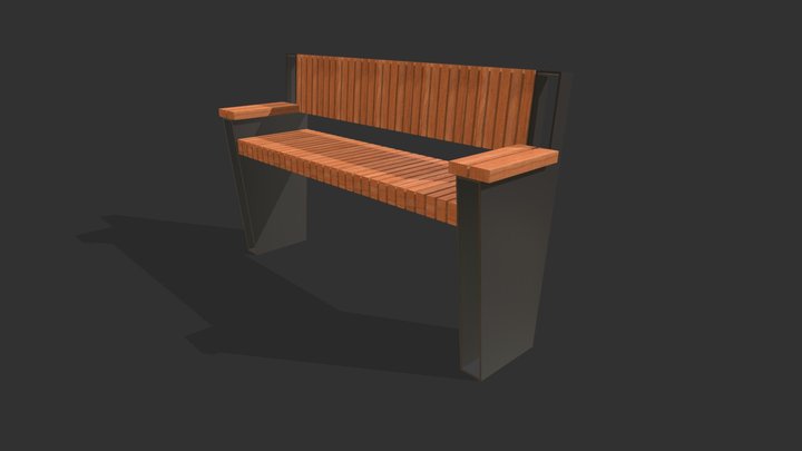 Benches 3D models - Sketchfab