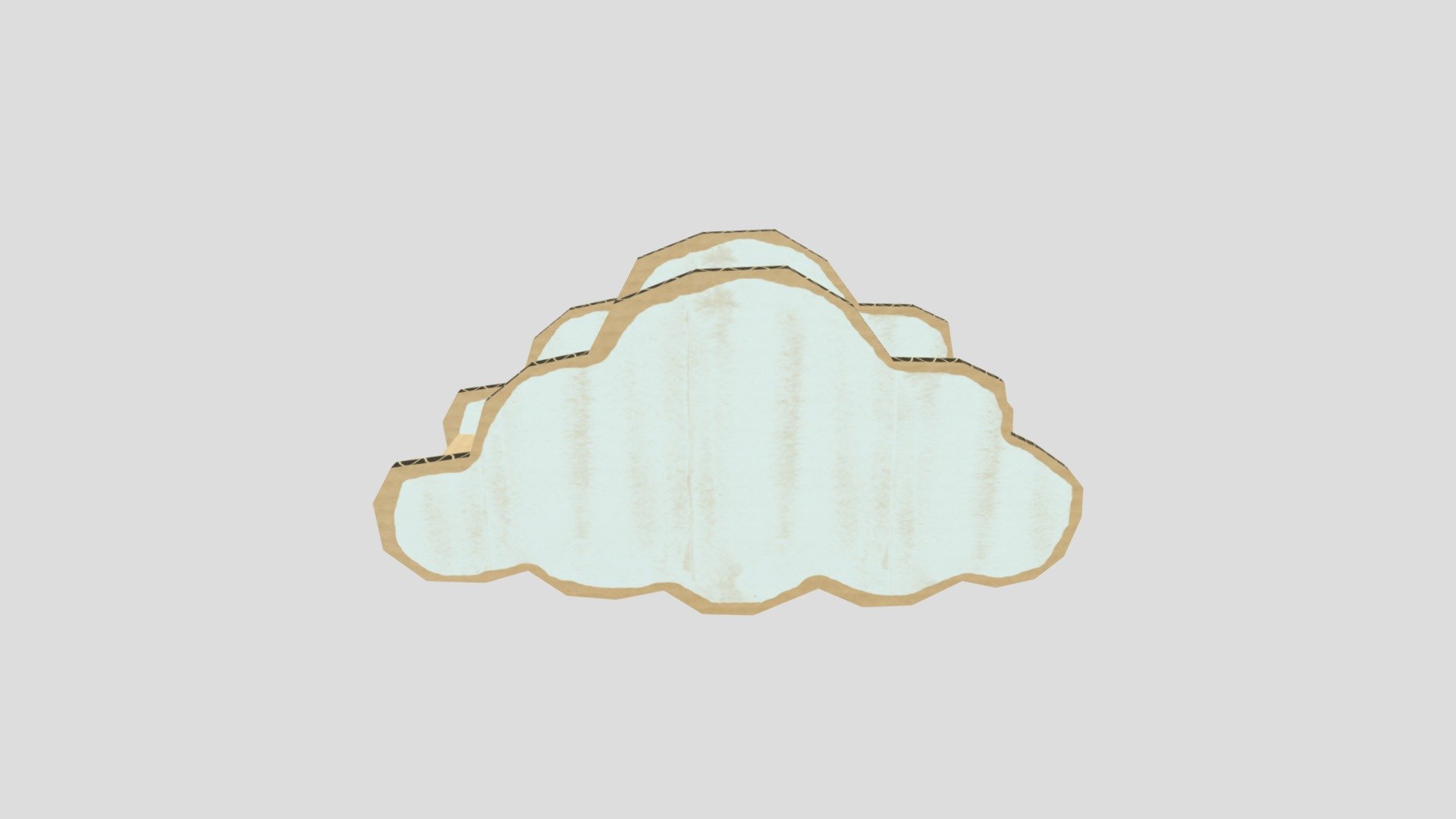 Cardboard Cloud Platform - Download Free 3D model by Kyla Burgess ...