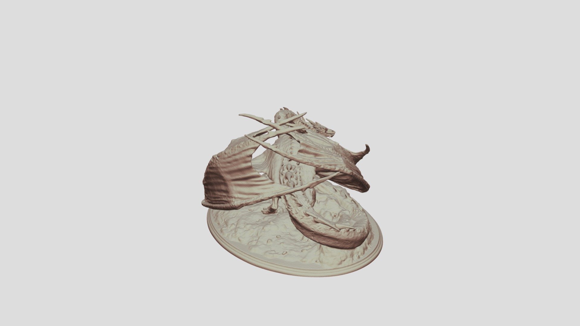 fantasy-dragon-ply - 3D model by peeyush79 [487edd2] - Sketchfab