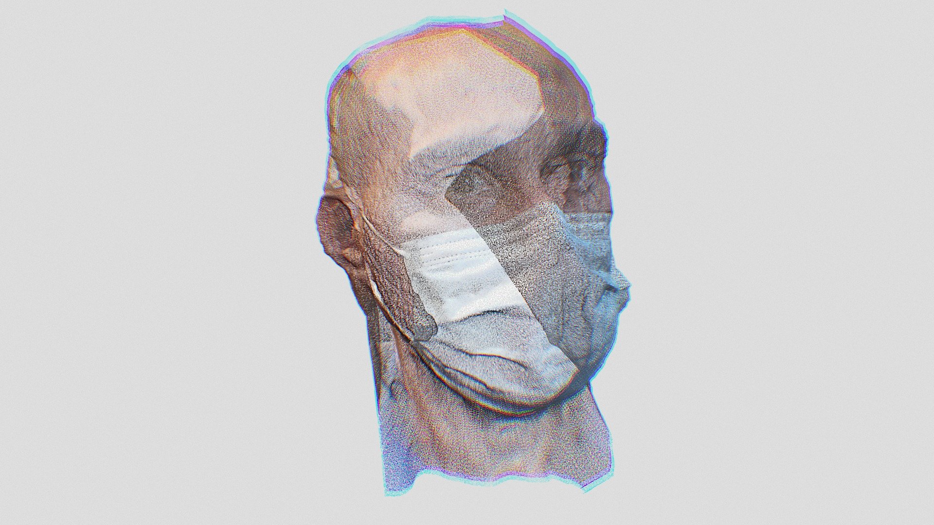 Mask Point Cloud - 3D model by stevencmutter [48801fc] - Sketchfab