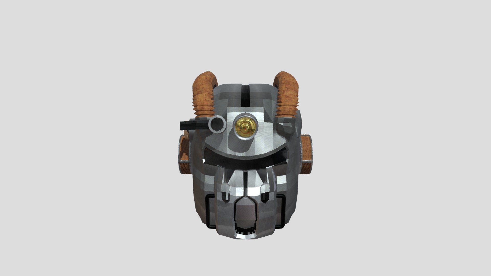 My custom Power armor helmet - 3D model by Lukey-Dukey [4880487 ...