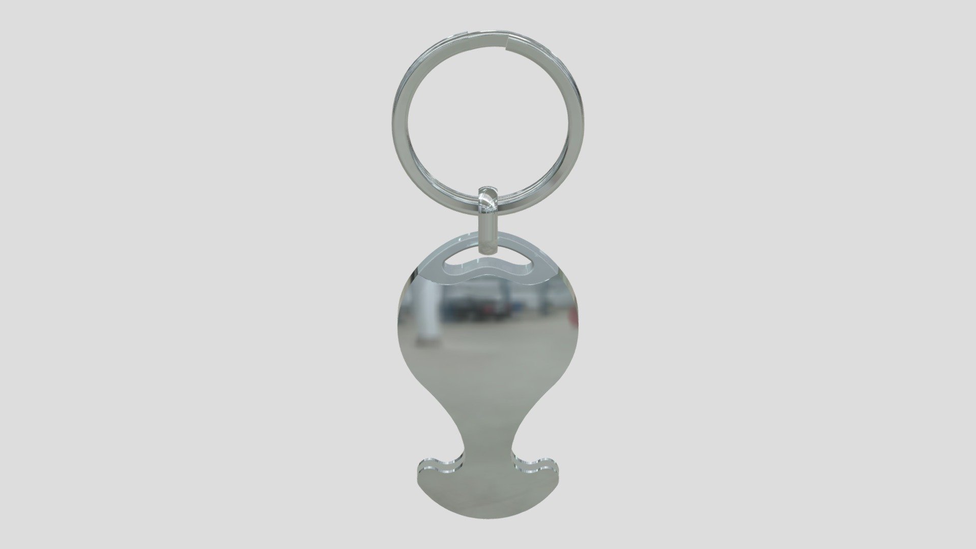 Anchor Shaped Nickel Coin Keychain, CJ-P6B - 3D model by Fei Hong Five ...