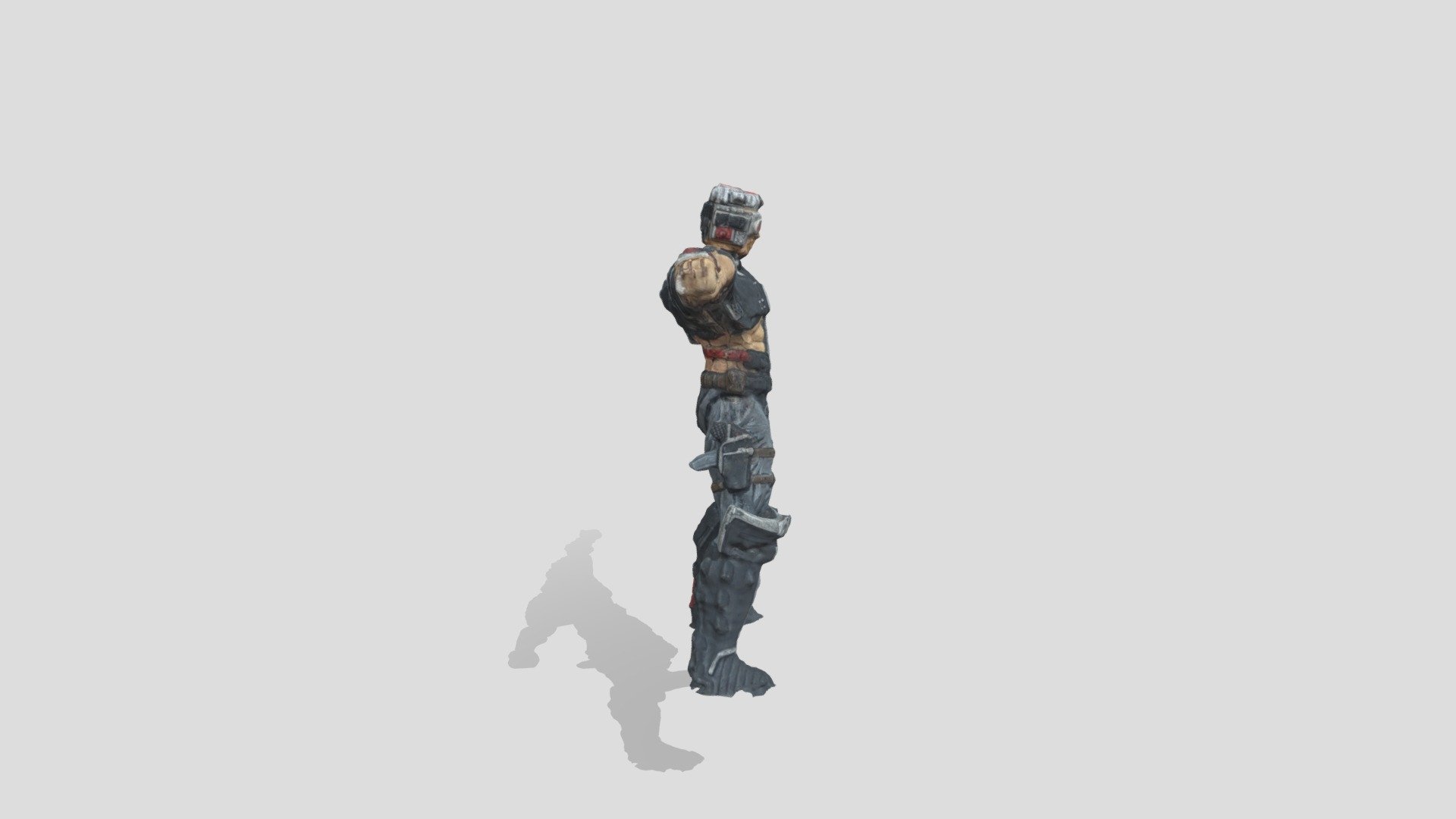 Cyborg Man Spawn solider - 3D model by charlieBrosko [4883d1f] - Sketchfab