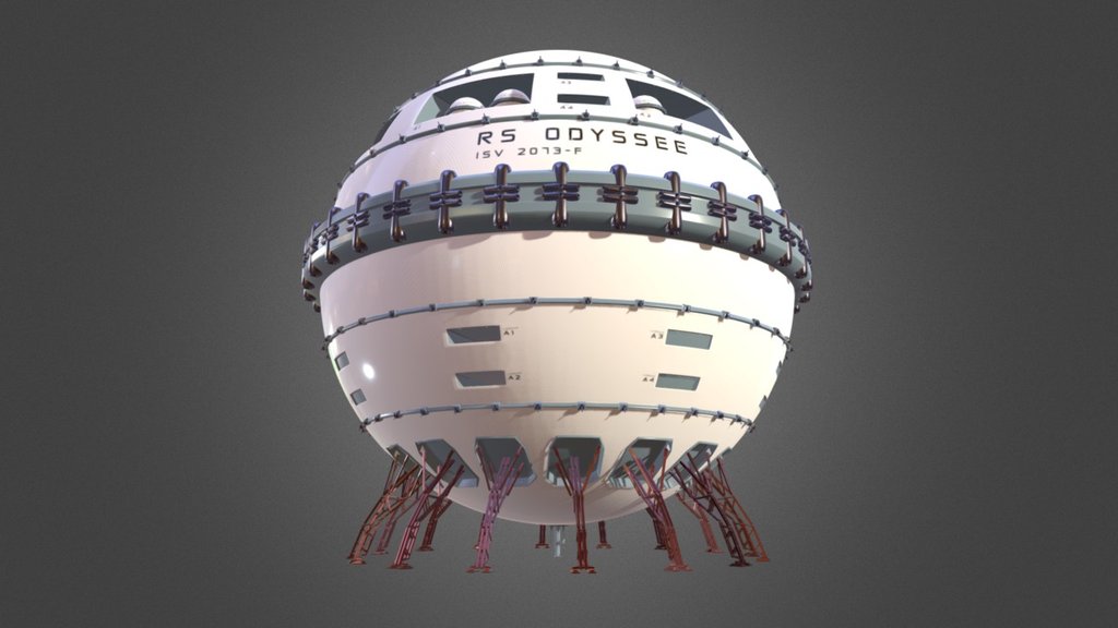 Odyssee - 3D model by Blacksad76 [4885b7f] - Sketchfab
