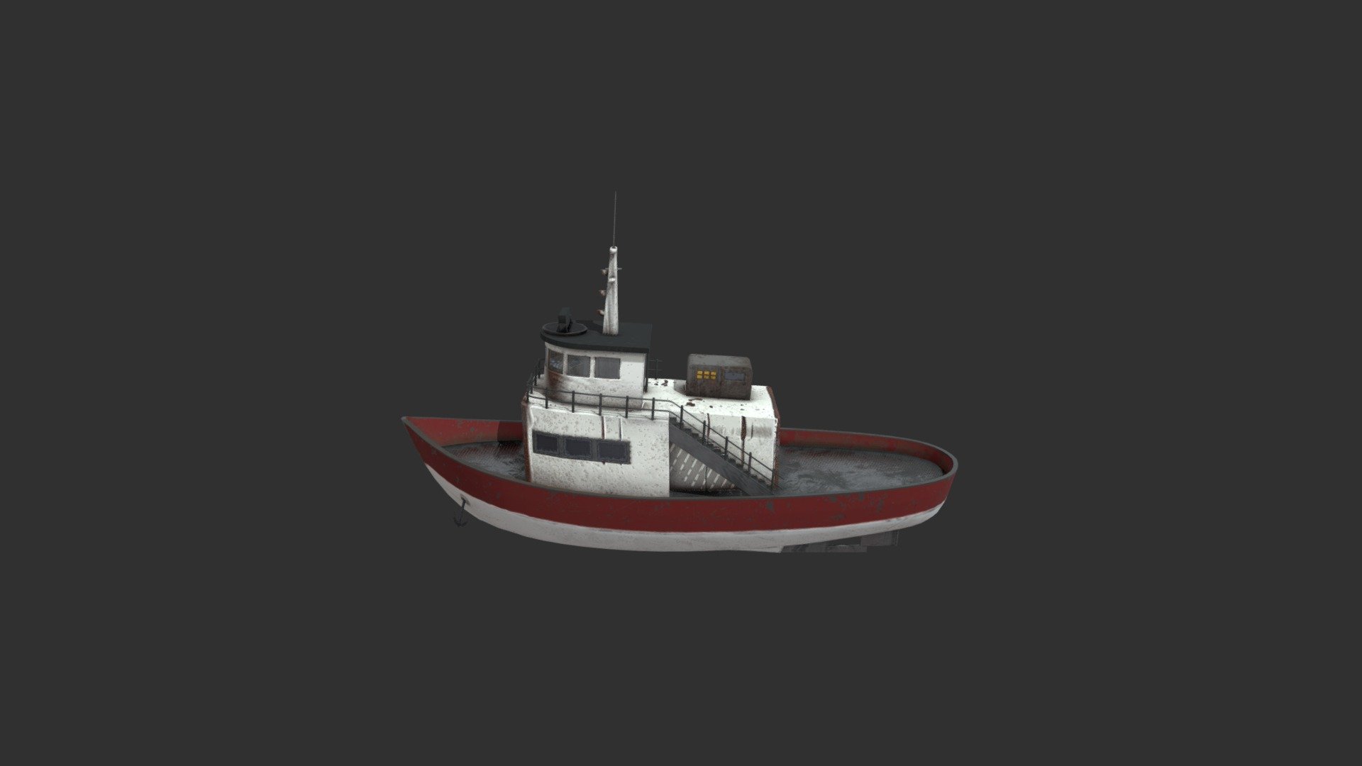 Ruined Boat - 3D model by ssj5_birdman [48866f6] - Sketchfab
