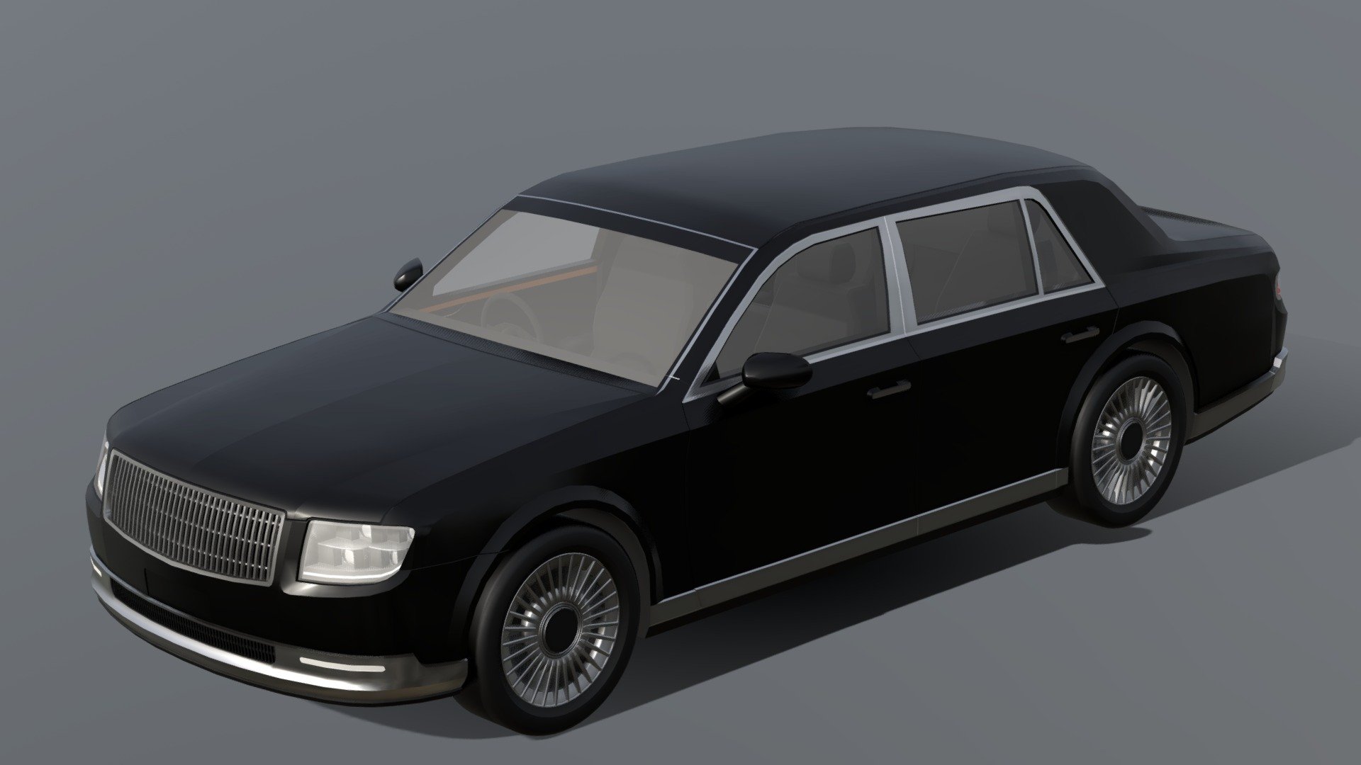 2018 Toyota Century - Buy Royalty Free 3D model by veratech [48888c2 ...