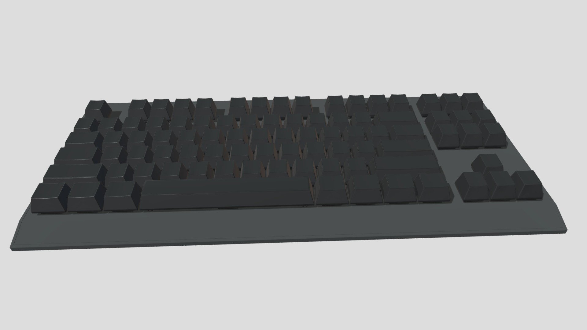 Keyboard High Poly Final - Download Free 3D model by HeiKun [488893c ...