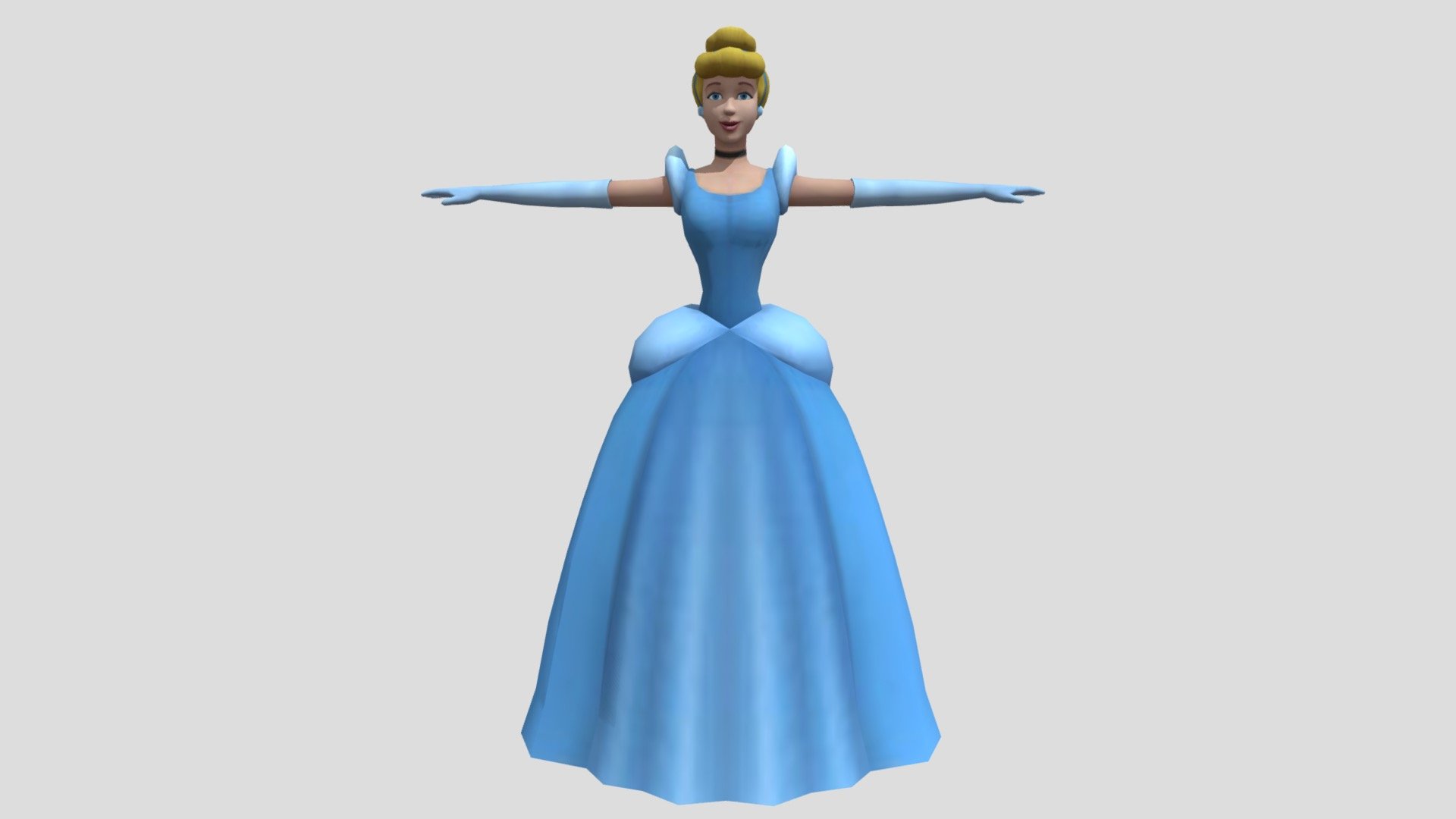 Cinderella 3D Model - Download Free 3D model by spongebob.evolution ...
