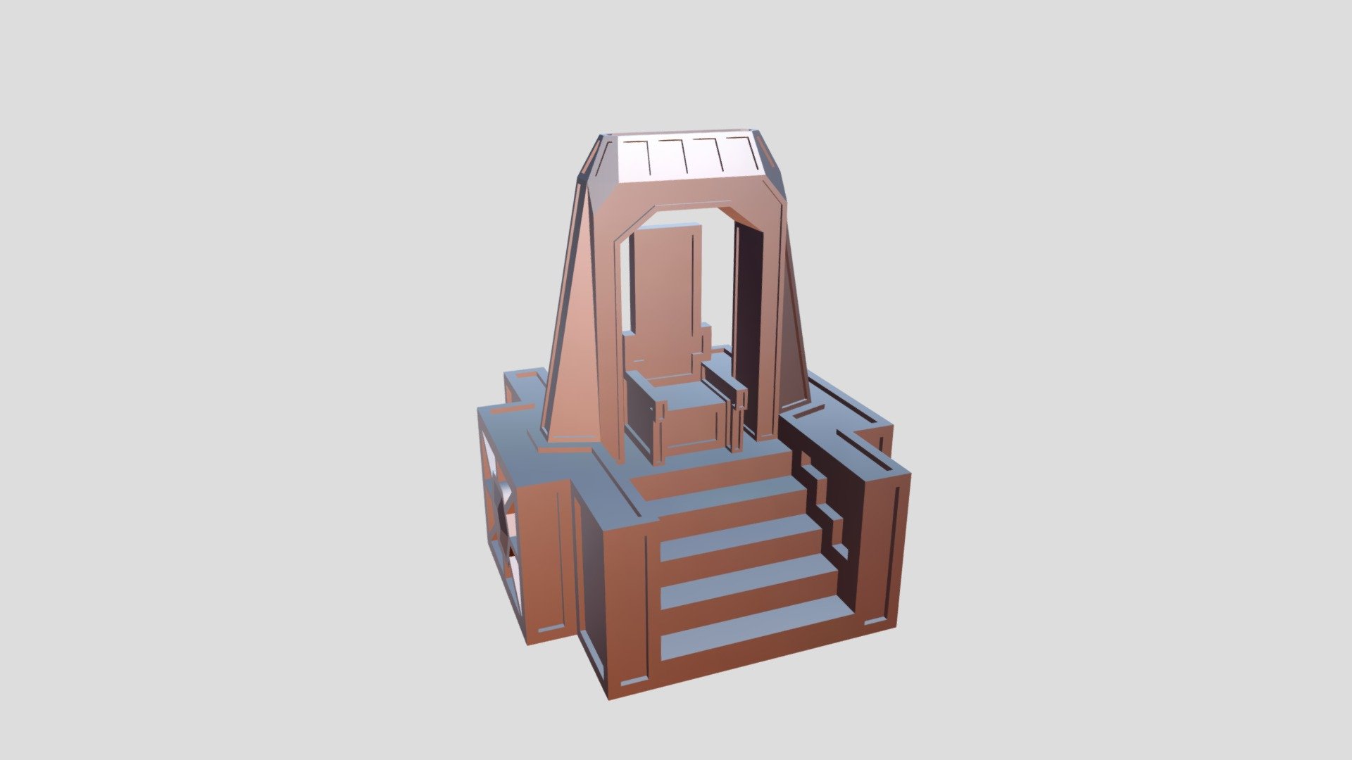 Royal Throne Of The Sacred Few - Download Free 3D model by Trockk ...