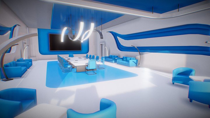 Lobby 3D models - Sketchfab