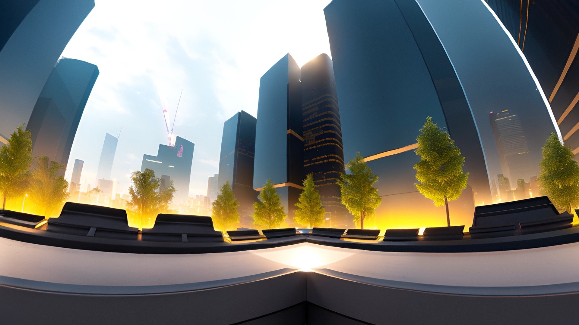FREE - SkyBox City Park - Download Free 3D model by Paul (@paul_paul ...
