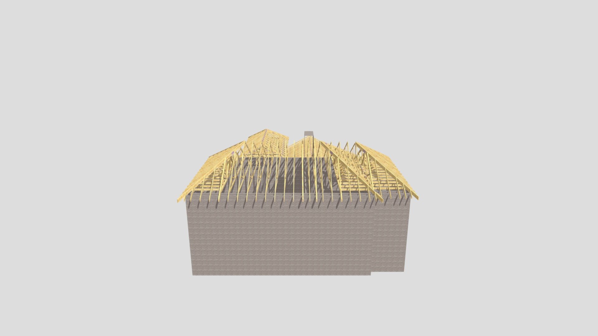 O' Reilly Truss Roof - Download Free 3D model by Dermf [488a4d7 ...