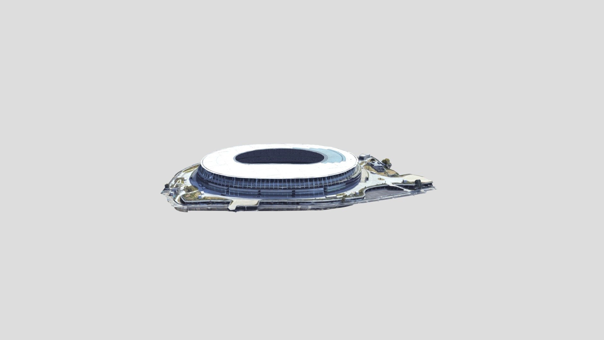 Japan National Stadium - Tokyo Olympic Stadium - 3D model by Ihnder ...