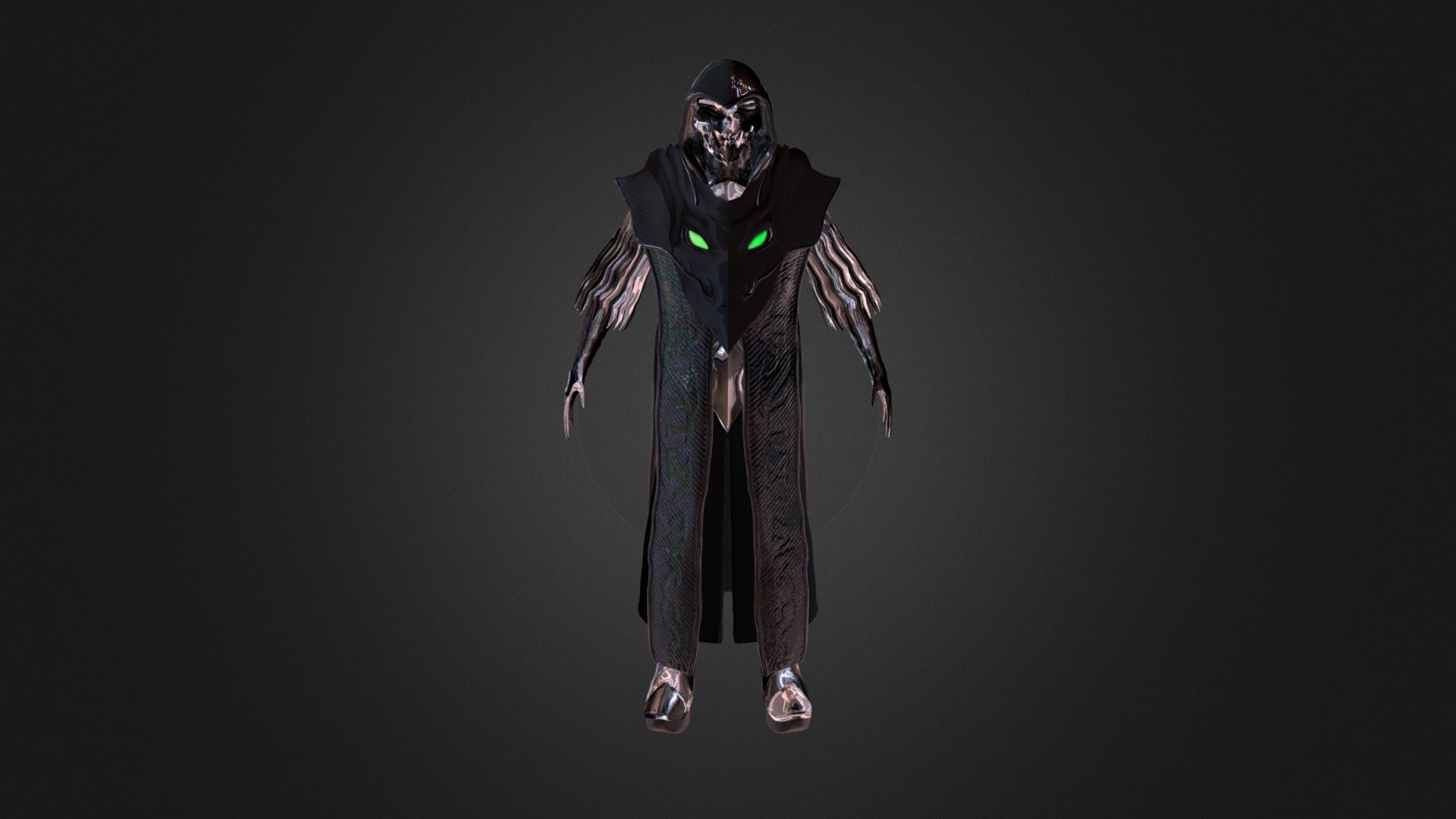 Skeleton Wizard - 3D model by Tim Staudenmaier (@deadlyt2) [488ec3a ...