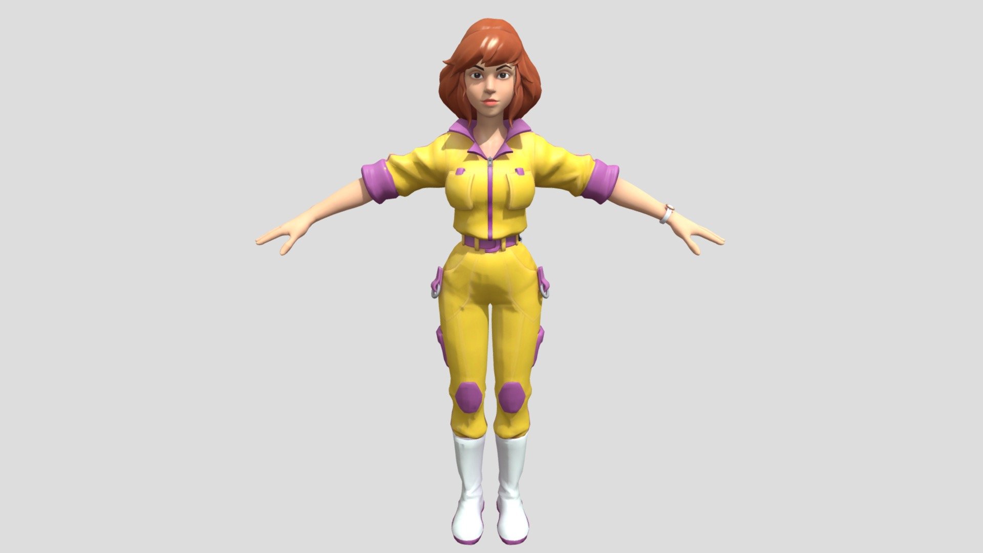 NASB2 April Costume 04 - Download Free 3D model by SMF Features ...