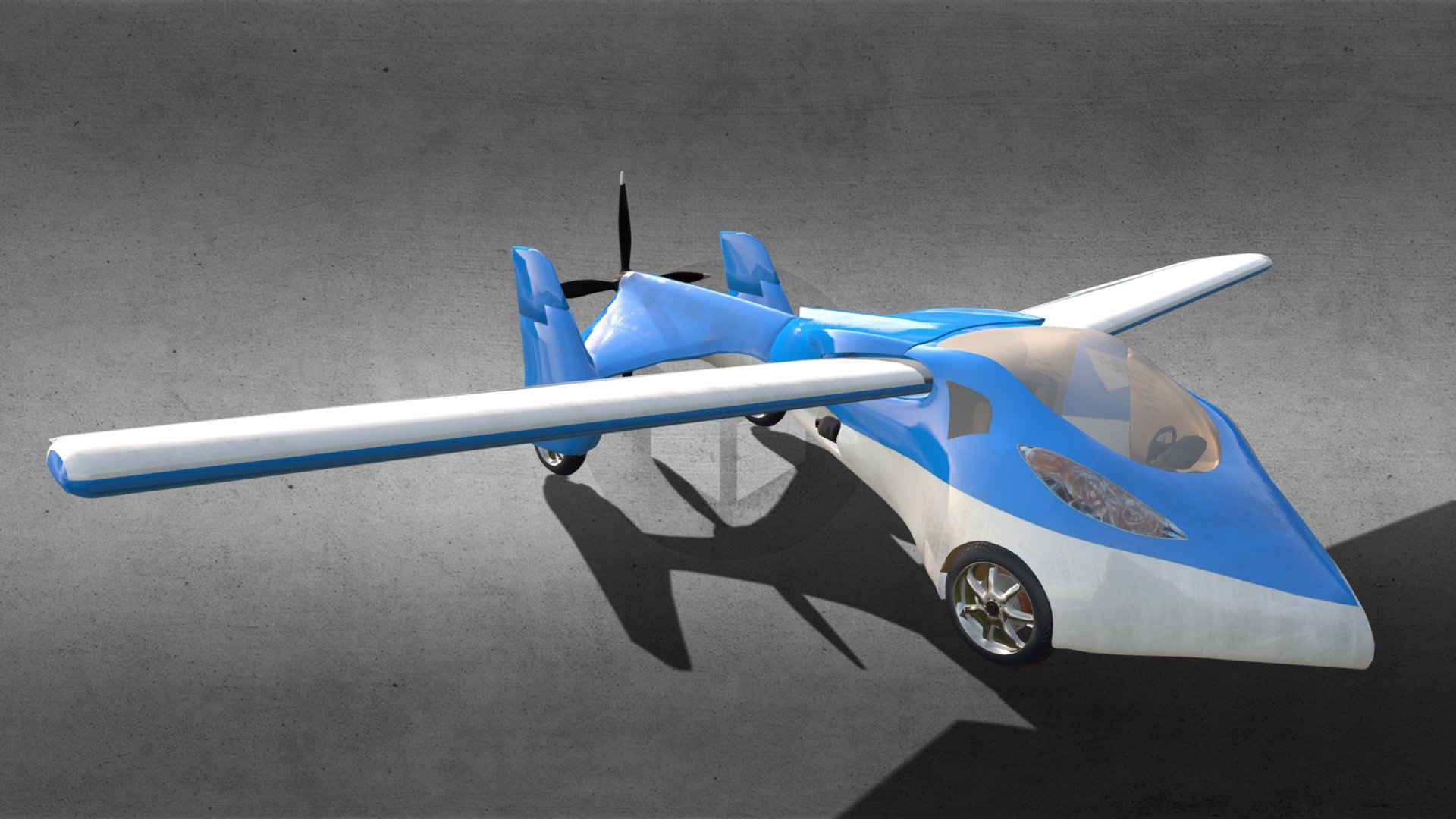 Modelo Aeromobil - 3D model by once:once (@dvteam18) [489117b] - Sketchfab