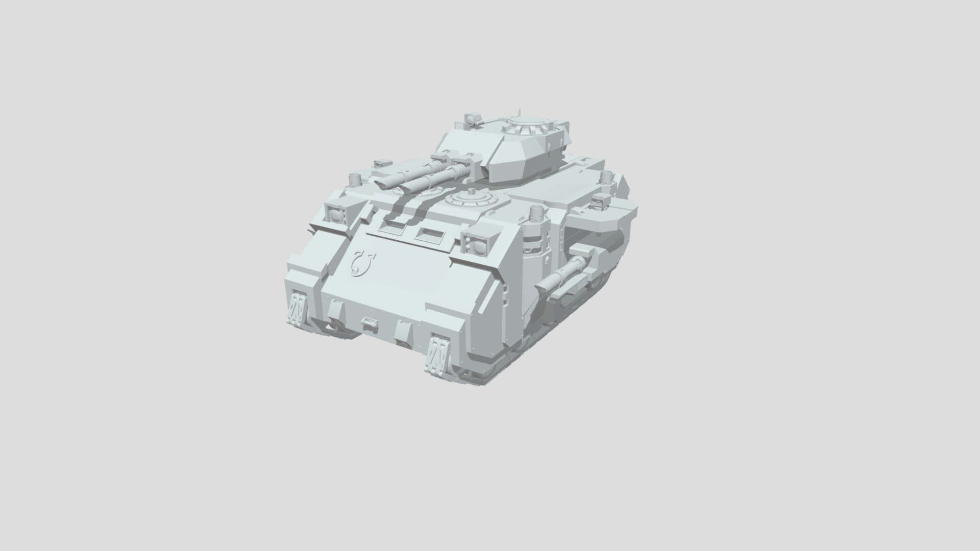 Warhammer 40k Predator - 3D model by Miji103 [489499f] - Sketchfab