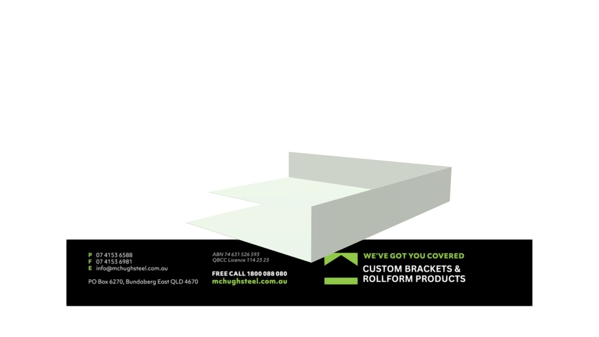 FAIMSF Fascia Internal Mitre Surfmist - 3D model by mchughsteel ...