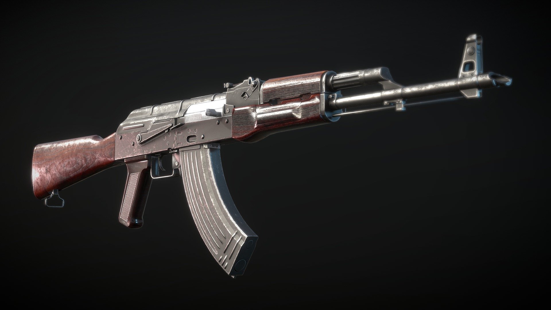 AKM - Buy Royalty Free 3D model by SeveN (@SeveN-Models) [48974d4 ...