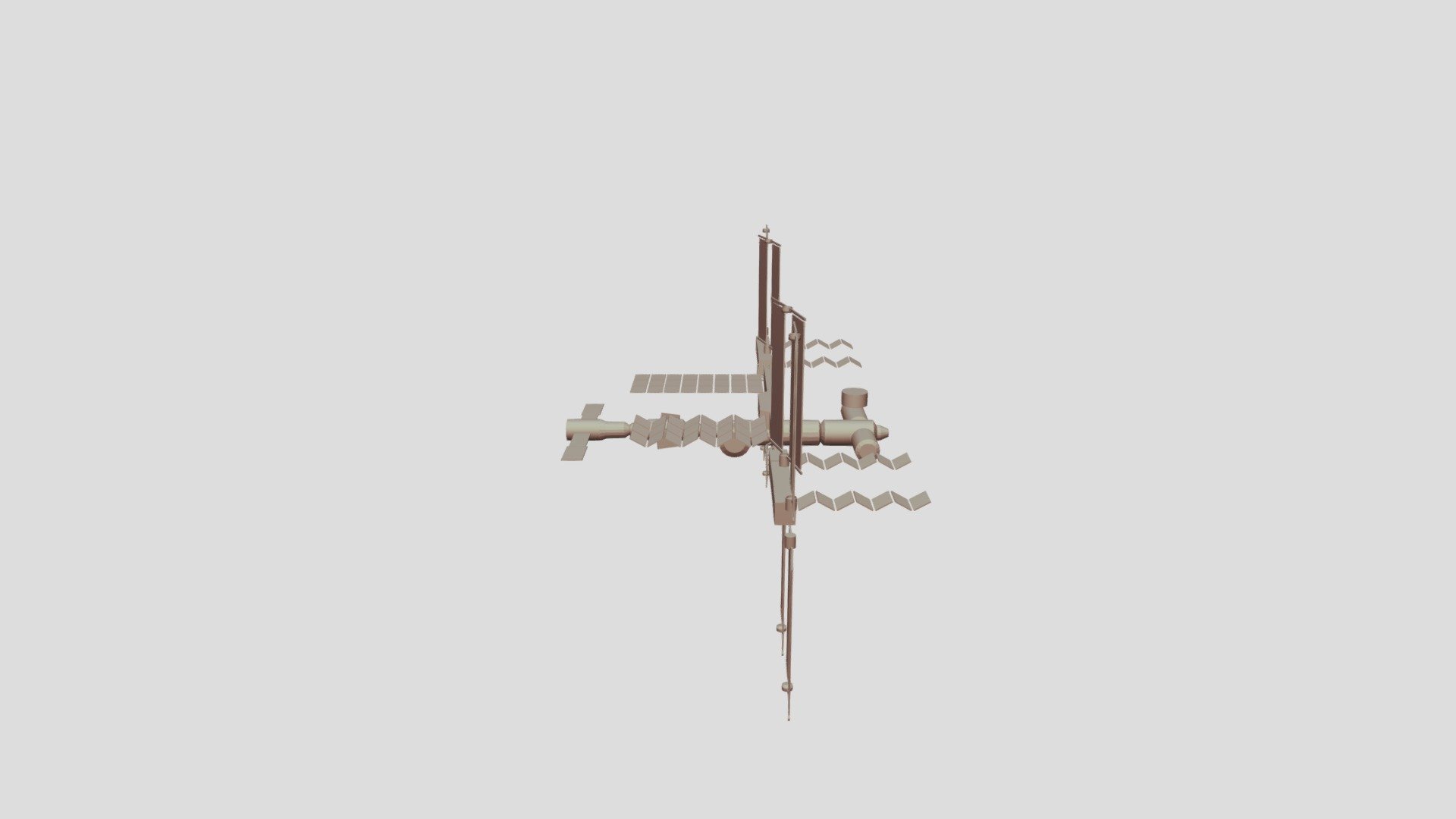 Space station - 3D model by Diode2005 [4897b13] - Sketchfab