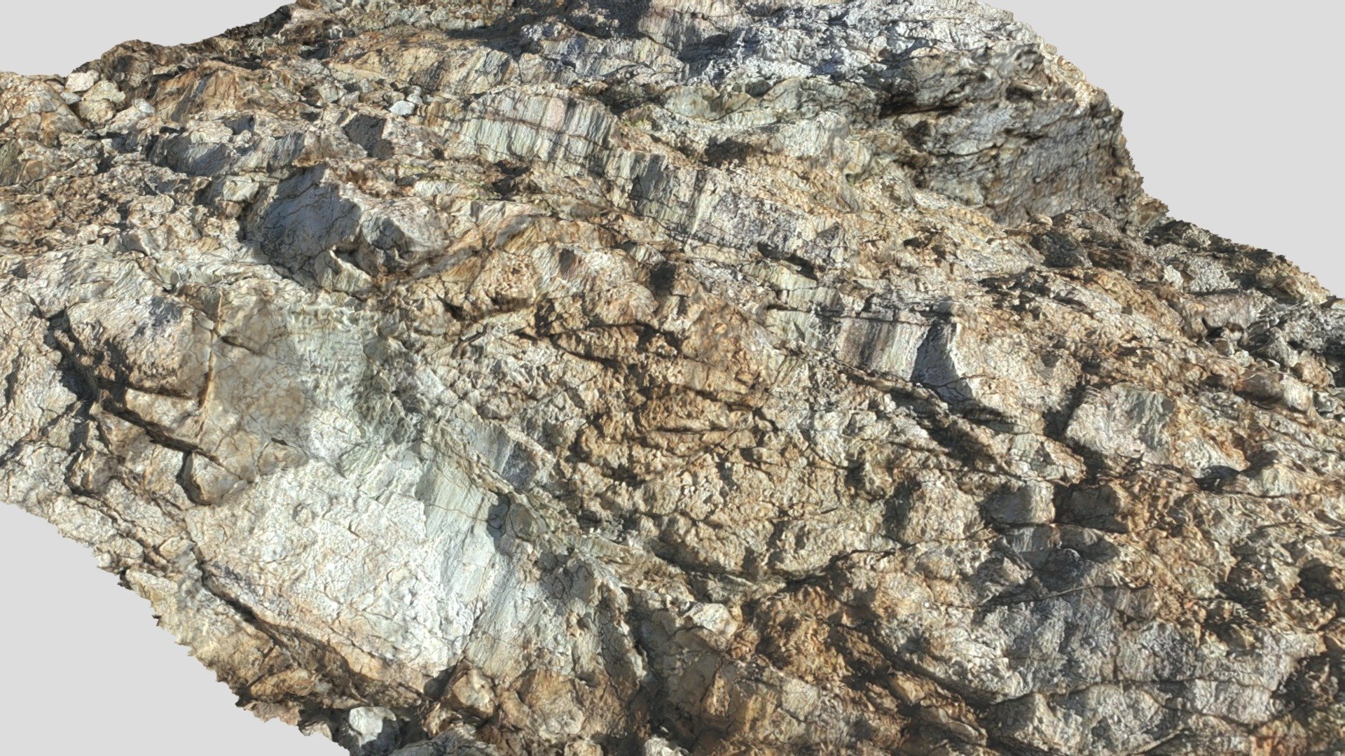 Cataclasite Outcrop - Download Free 3D model by Amanda Hughes ...